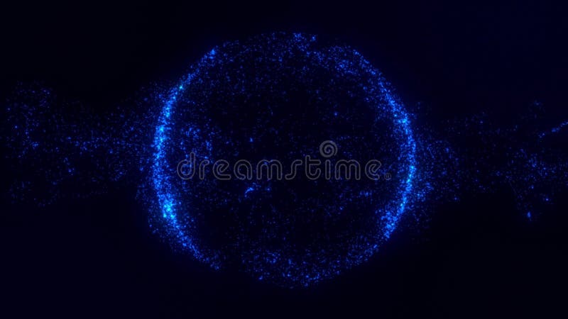 Blue Particles Png