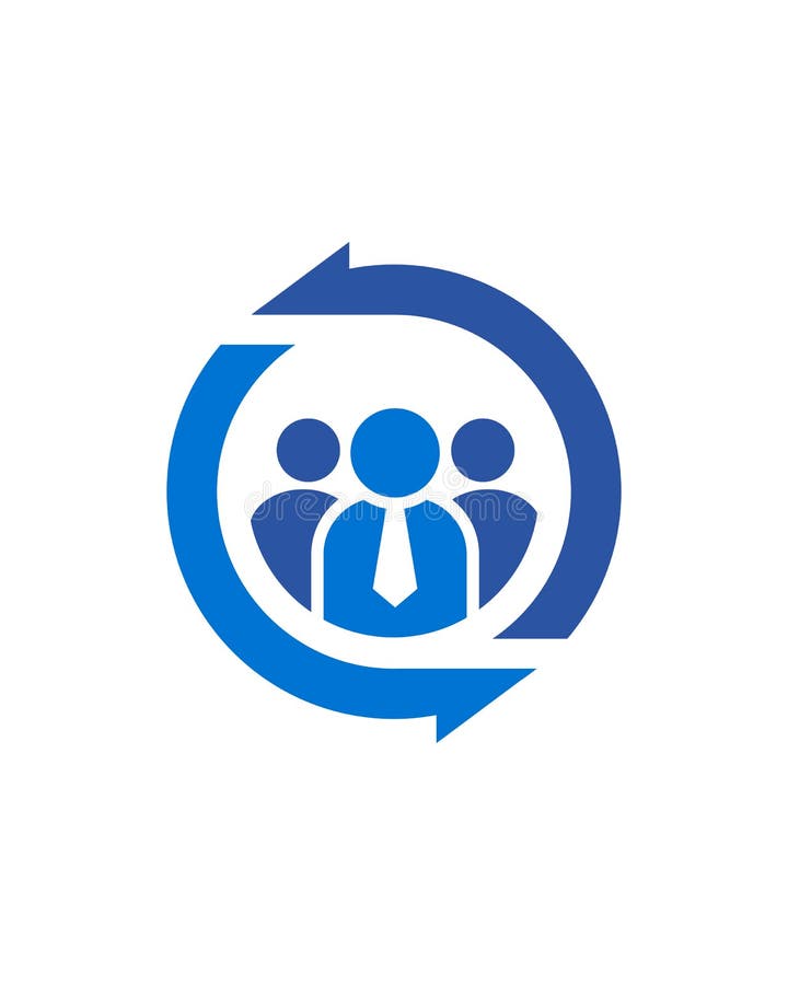 Blue Partner Abstract Business Insurance Abstract Stock Illustration ...