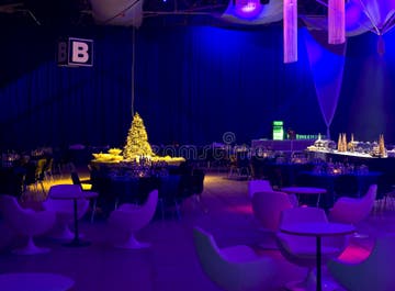 Blue party lighting stock photo. Image of festive, atmosphere - 7677574