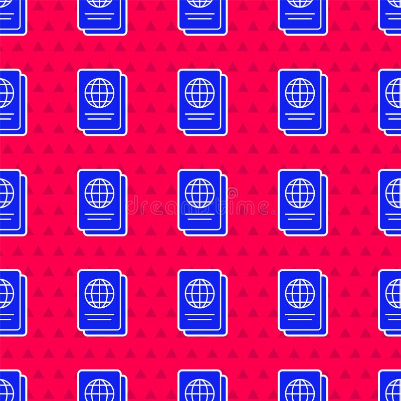 Red Passport Identification Tourist Stock Illustrations – 494 Red ...