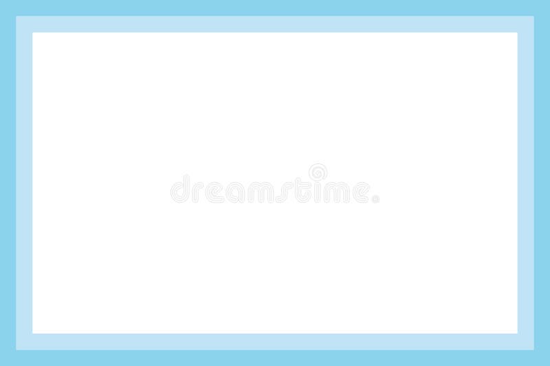 Blue Pastel Color Picture Frame Background Vector Stock Vector ...
