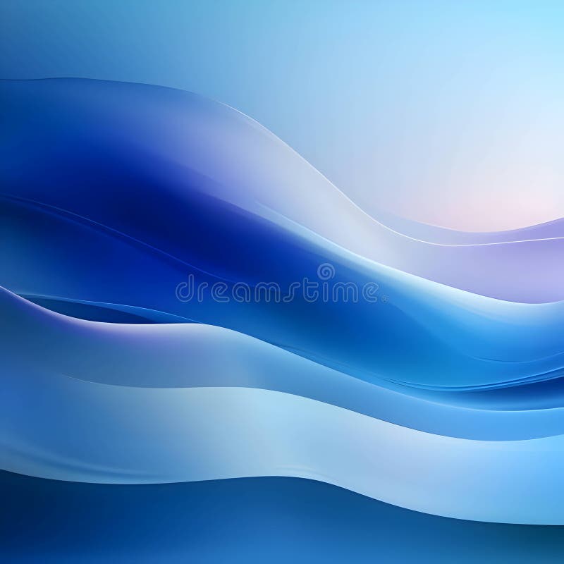 Blue Pastel Liquid Waves As Abstract Background Wallpaper Stock Vector ...