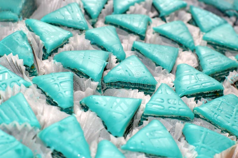 Blue Pastries stock photo. Image of dessert, blue, baking - 1898144