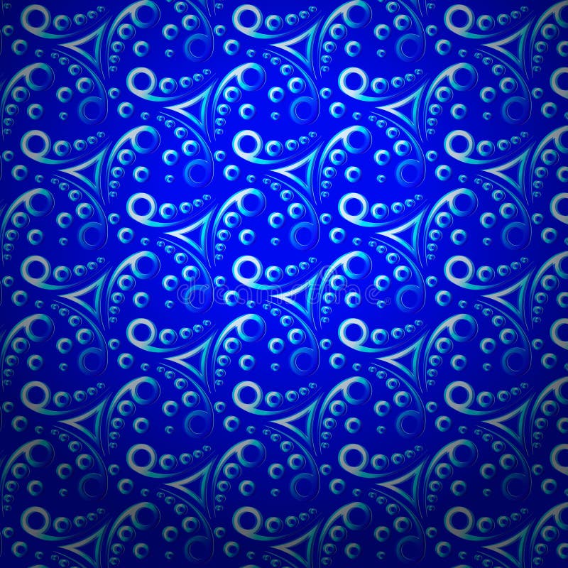 Blue pattern stock illustration. Illustration of shadow - 51360671