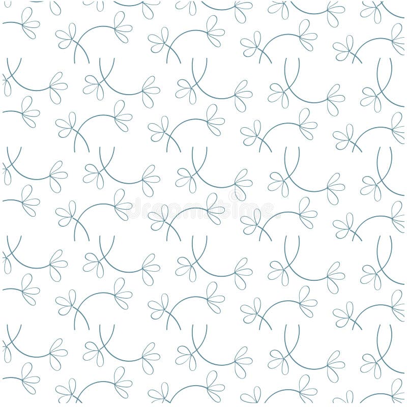 Blue Pattern of Colors in a Linear Style Stock Vector - Illustration of ...