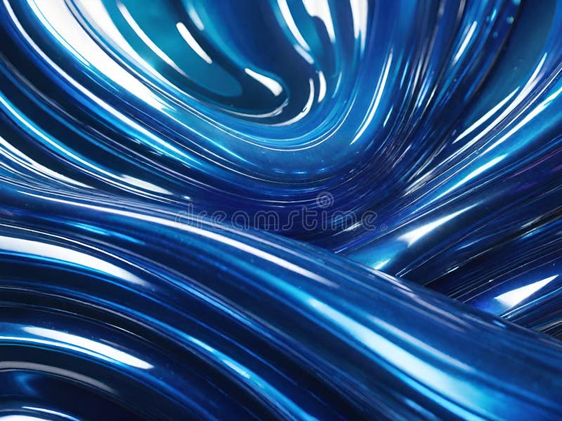 Blue Pattern Design Wallpaper. Graphic Illustration Stock Illustration ...