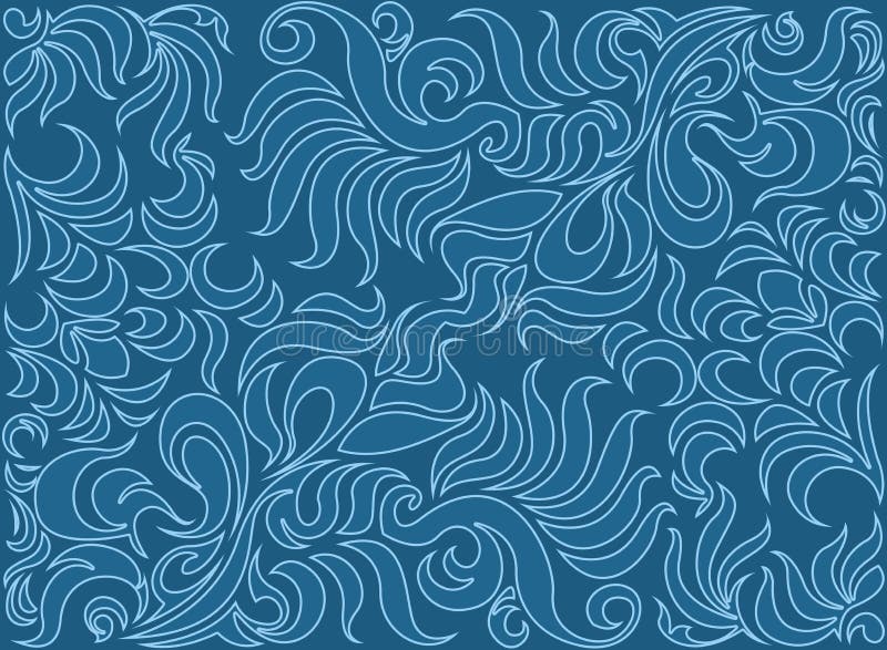 Blue pattern stock illustration. Illustration of scene - 41174048