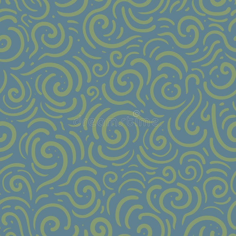 Blue pattern with swirl. stock vector. Illustration of graphic - 139367222