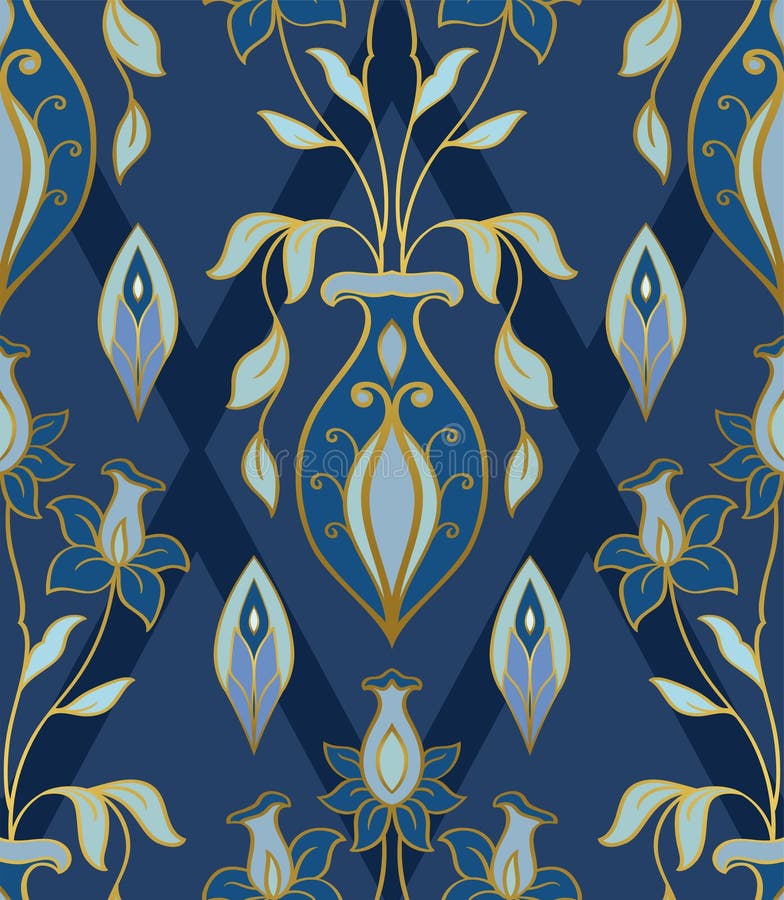 Vintage Blue Vases Stock Illustrations – 436 Vintage Blue Vases Stock ...