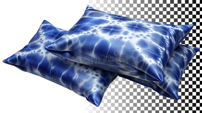 Blue Patterned Pillows Decorative Cushions and Home Textile Png ...