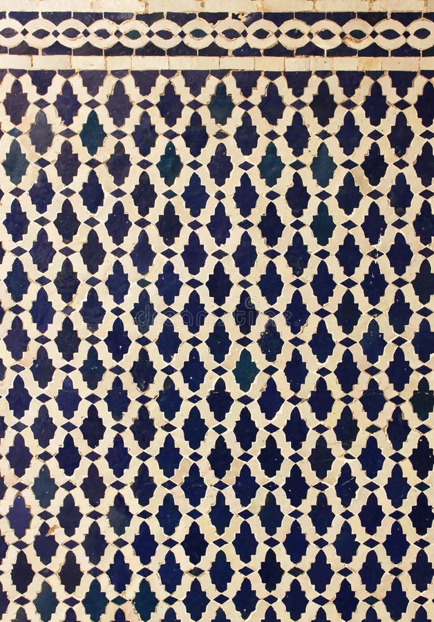 Blue stock photo. Image of morocco, ancien, fontain, alhambra - 66833766