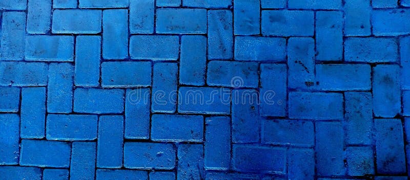 Blue Paving Stone Texture Background Stock Photo - Image of square ...