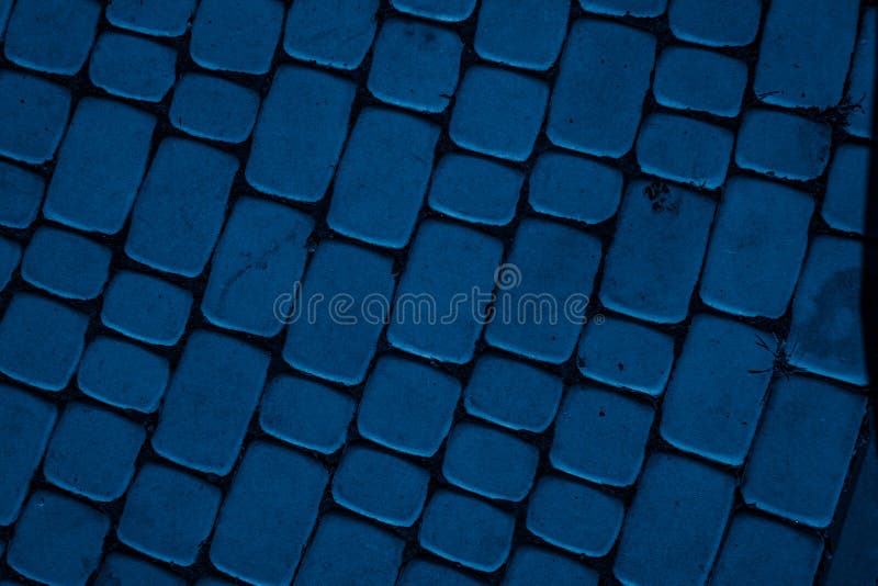 Blue Paving Stones with Visible Details. Background or Texture Stock ...