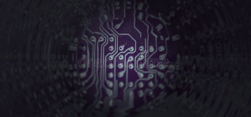 Blue PCB Electronics Future Abstract Background Stock Image - Image of ...