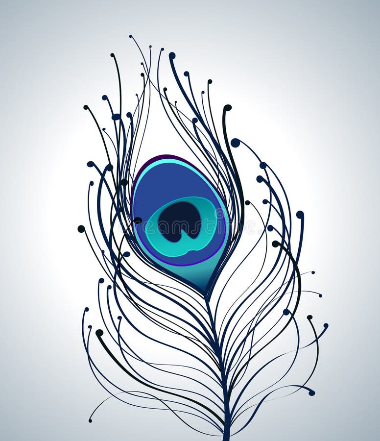 Peacock Feather Stock Illustrations – 22,519 Peacock Feather Stock ...