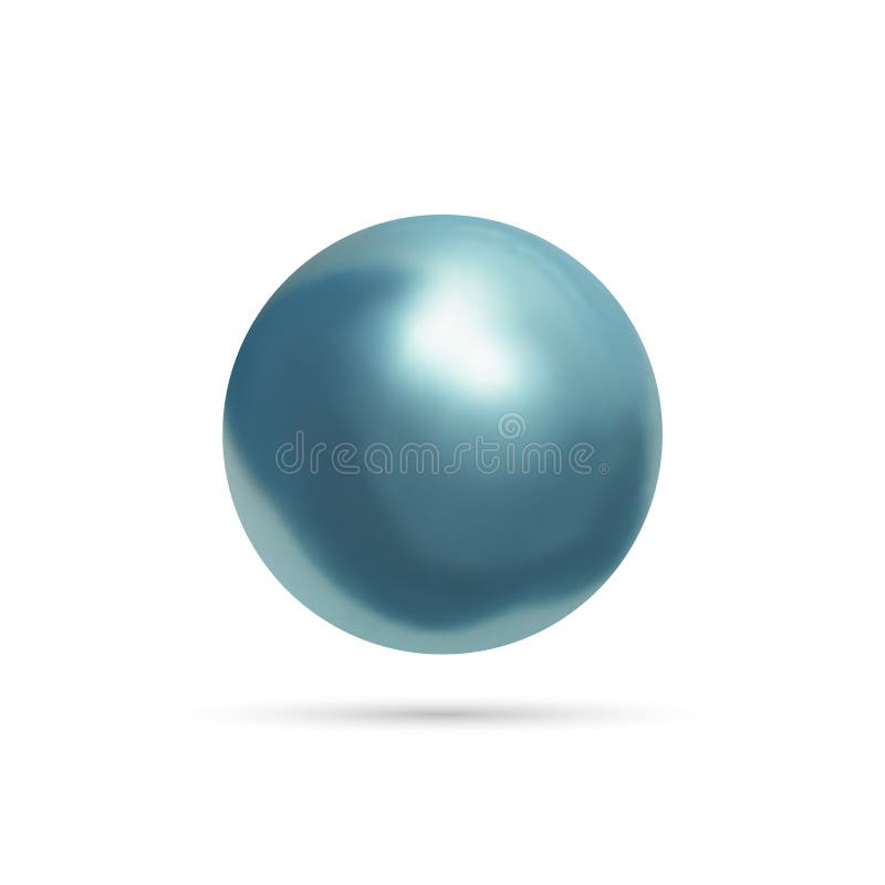 Pearl decoration stock vector. Illustration of gradation - 17499512