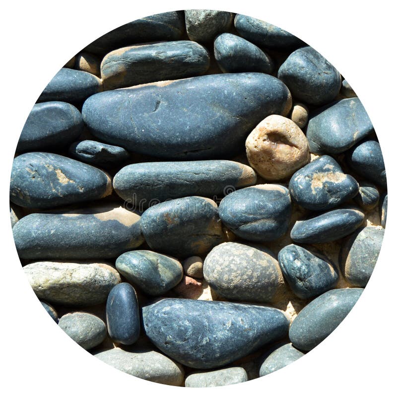 Blue Pebbles Texture Background, Decorative Small Stones Texture Stock ...