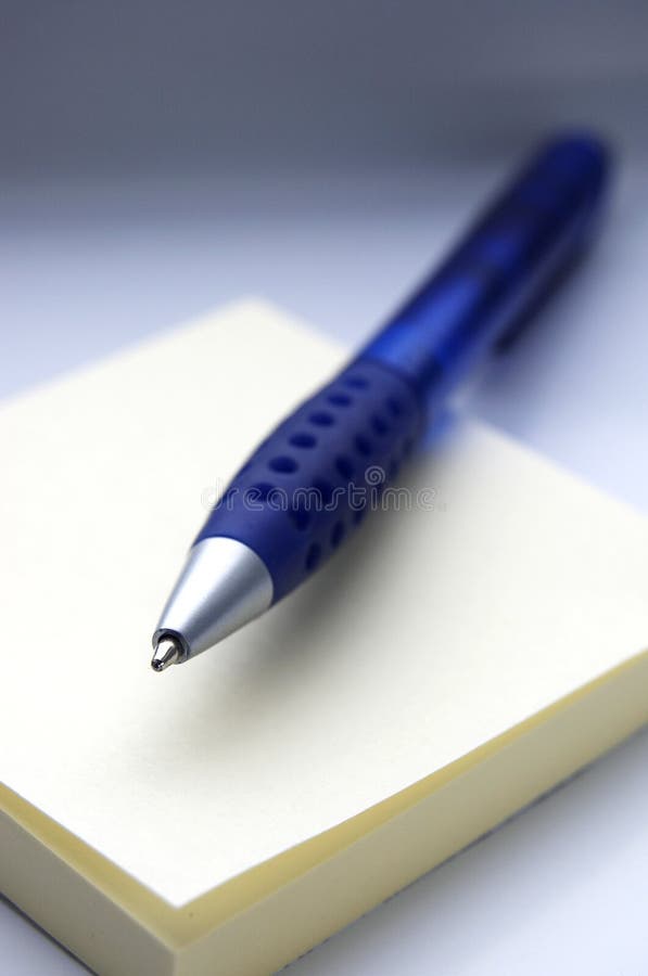 Blue pen with memory stick stock photo. Image of macro - 3536616