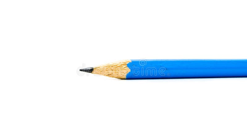 Blue pencil stock image. Image of imagination, colours - 11836933