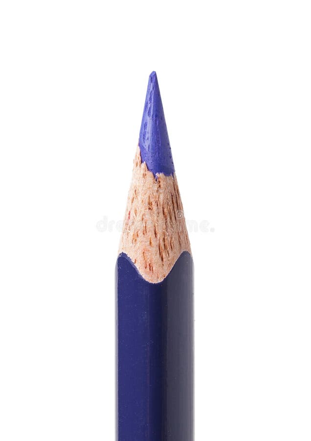 Blunt Pencil stock photo. Image of blue, work, white - 11526370