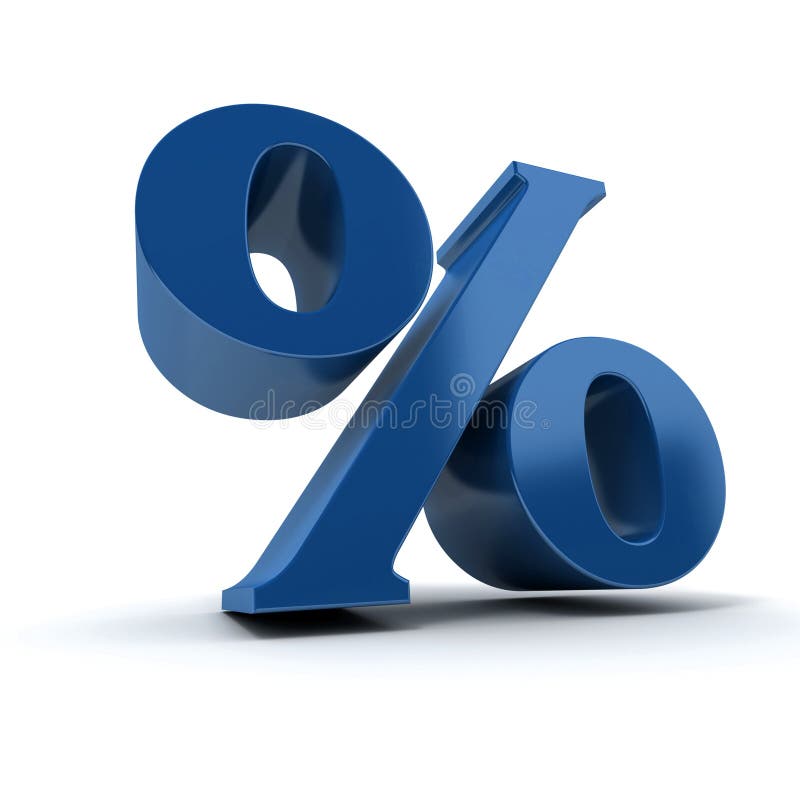 Percentage Symbol stock illustration. Illustration of isolated - 1778627