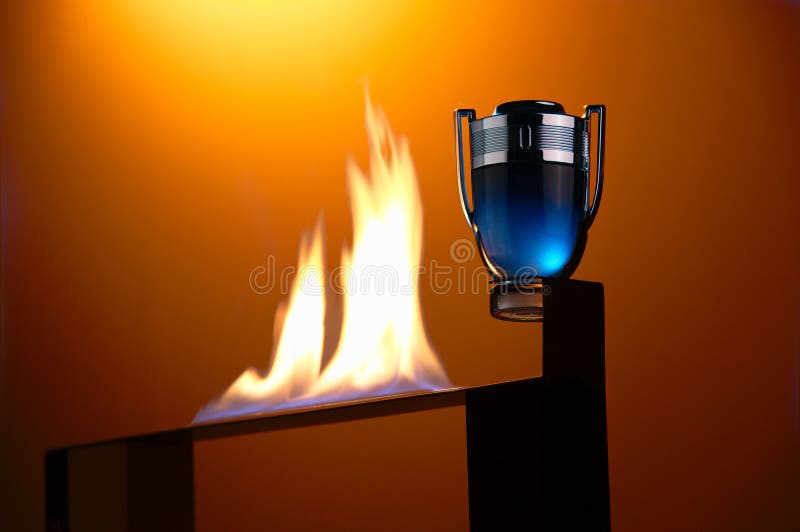 A Blue Fire Hydrant Stands on the Side of a Street Stock Photo - Image ...
