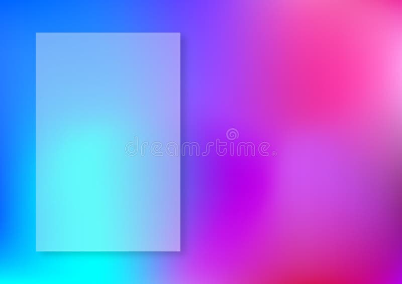 White Blue Pink Mesh Gradient Background Stock Illustration ...