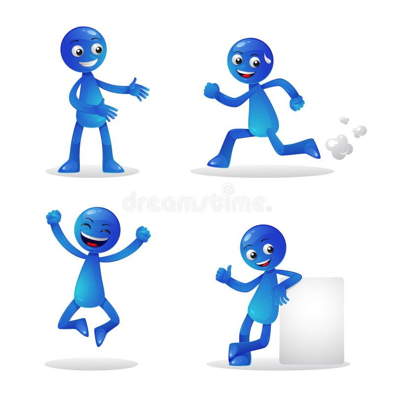 Blue Person Stock Illustrations – 279,882 Blue Person Stock ...