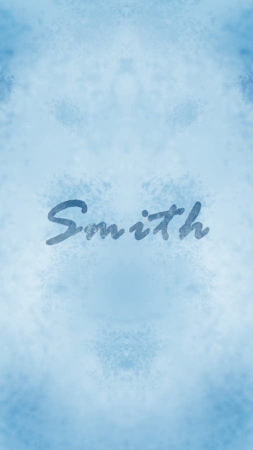 Blue Smith Phone Wallpaper stock illustration. Illustration of ...