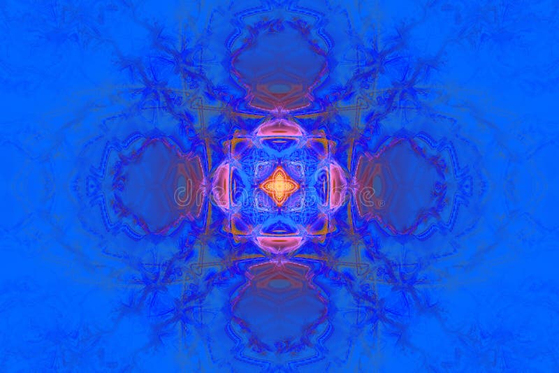 Blue Physics Education Fractal Logo Background Web Page Backdrop ...