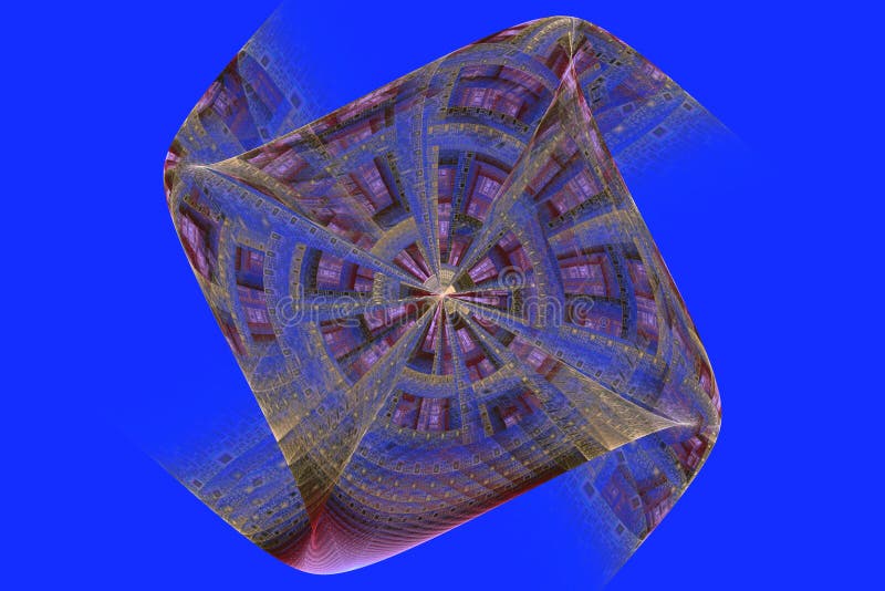 Blue Physics Education Fractal Logo Background Web Page Backdrop ...