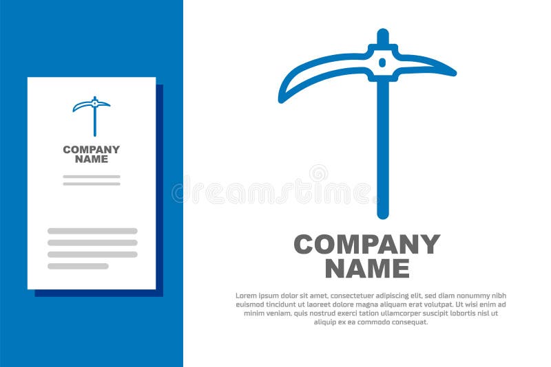 Logotype Pickaxe Stock Illustrations – 426 Logotype Pickaxe Stock ...