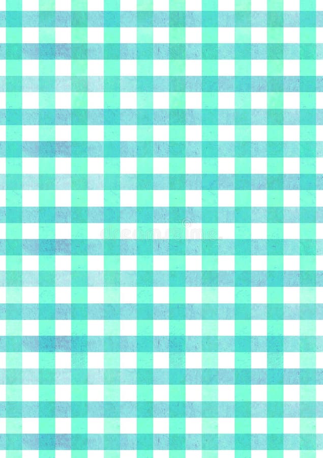 Blue Picnic Fabric Watercolor Pattern Background Stock Photo - Image of ...