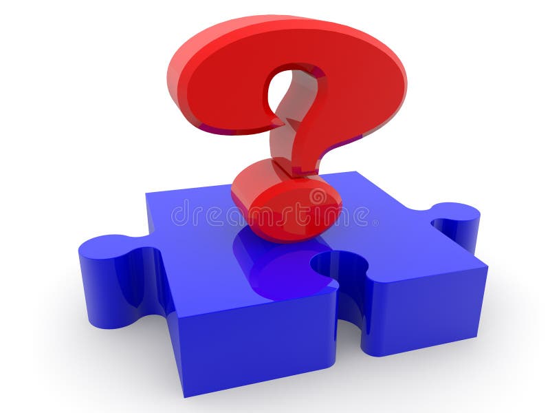 Question Mark Puzzle Blue Stock Illustrations – 1,114 Question Mark ...