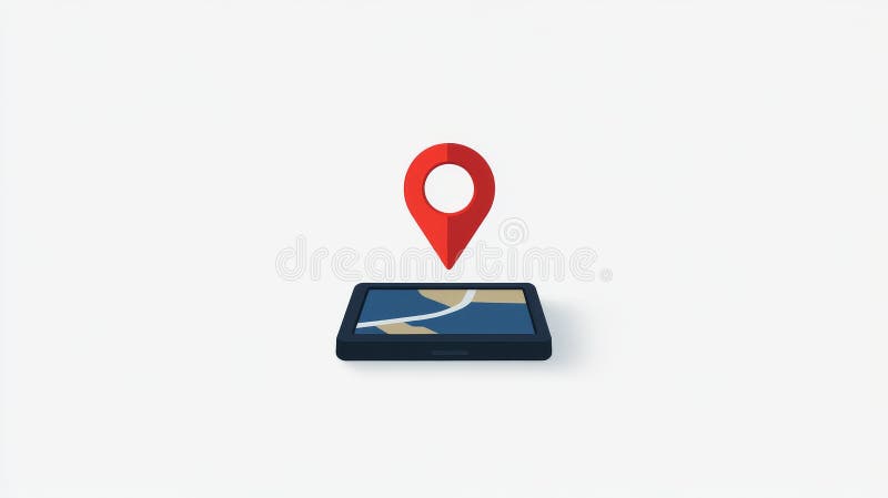 Blue Pin Icon Symbol for Gps Navigation and Map Services Location ...