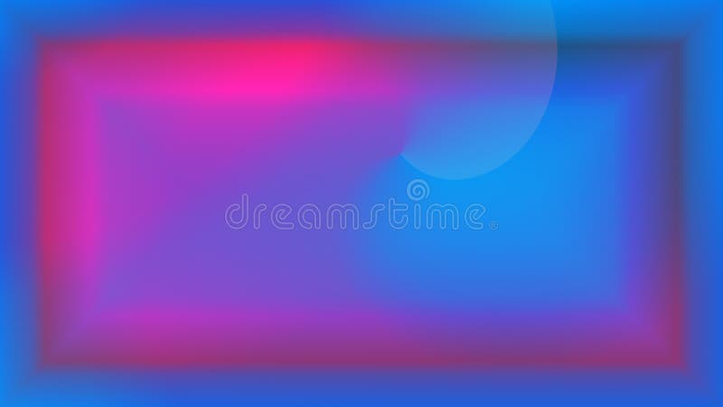 Blue Pink Abstract Background for Mobile Application Stock Illustration ...