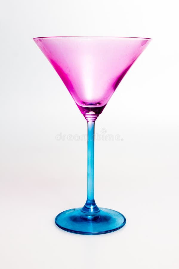 Blue and Pink Cocktail Glass Stock Photo - Image of multi, glass: 31545102