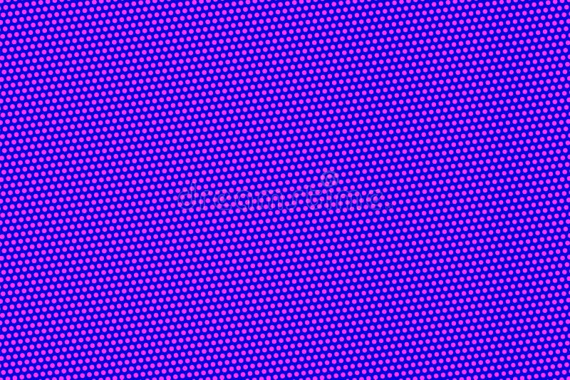 Blue Pink Dotted Halftone. Radial Subtle Dotted Pattern. Half Tone ...