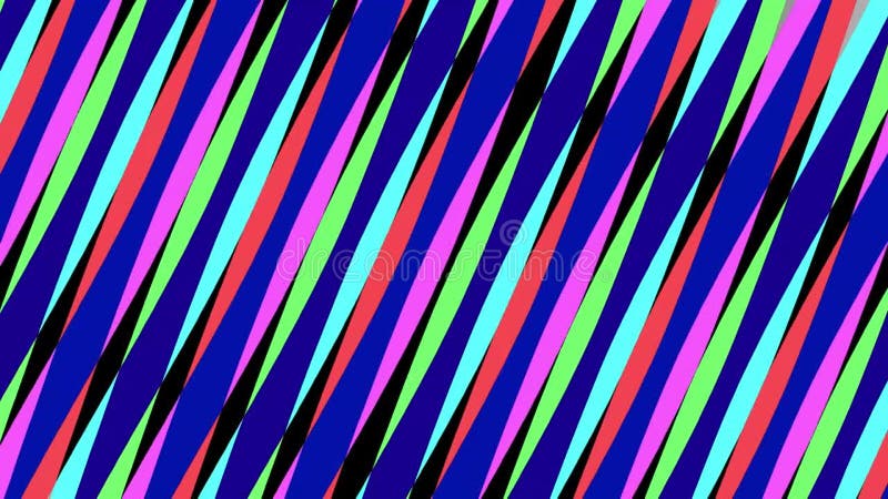 Blue Pink Flowing Ribbon Wave Pulse Shape Moving Stripes Stock Footage ...