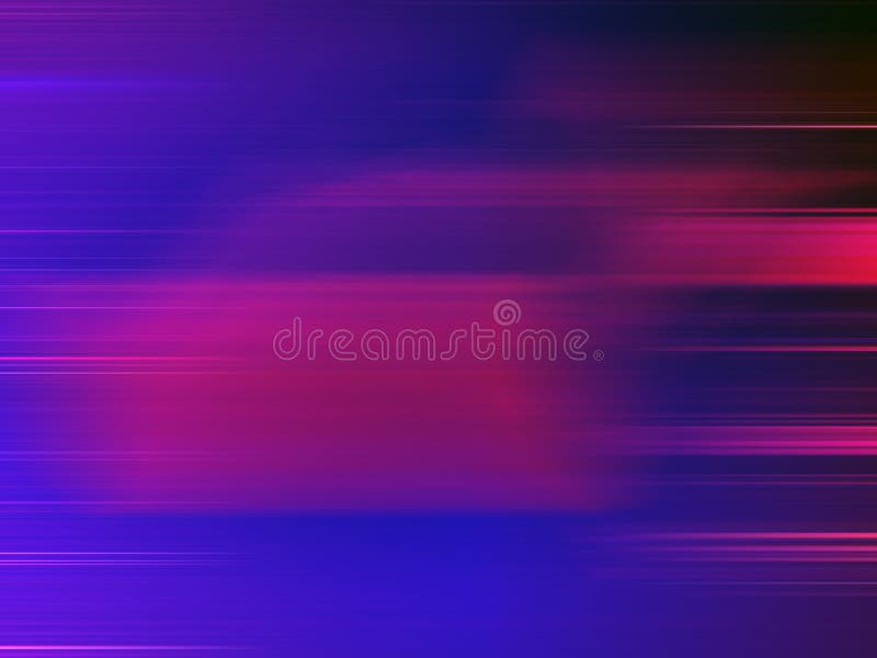 Blue Pink Gradient. Defocused Neon Light. UV Led Rays Shining ...