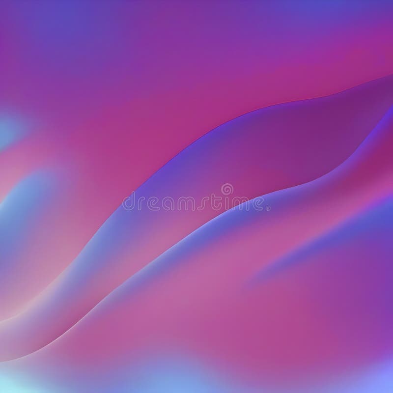 Blue and Pink Gradient with Smooth Color Transitions. AI-Generated ...