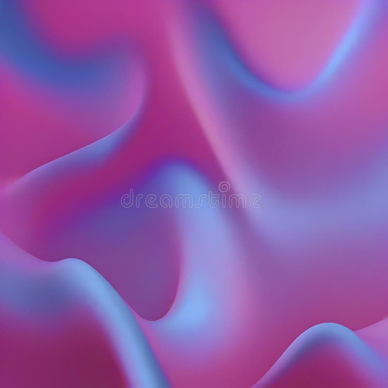 Blue and Pink Gradient with Smooth Color Transitions. AI-Generated ...