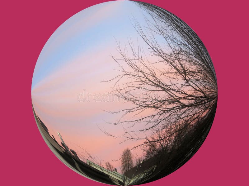 A Blue and Pink Magic Ball stock image. Image of pink - 204124111