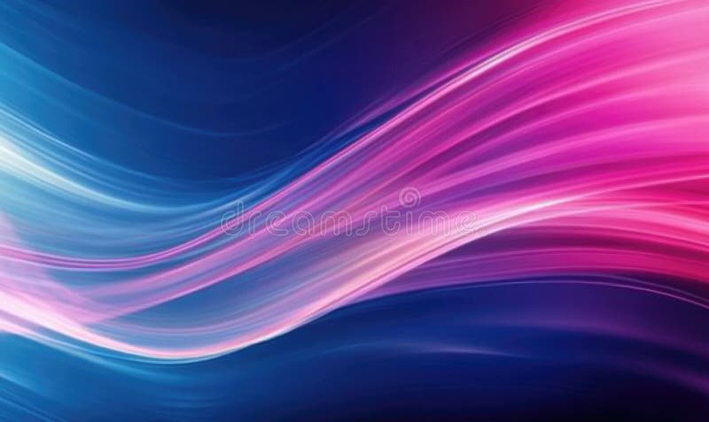 A Blue and Pink Wave Patterned Background Stock Illustration ...