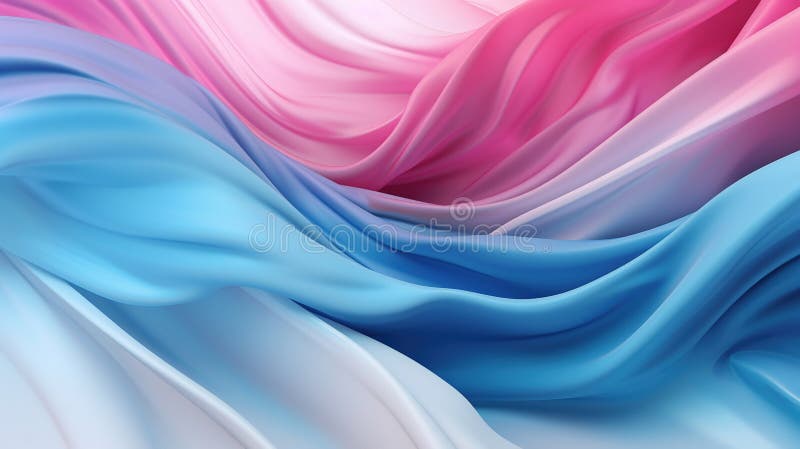 A Blue Pink and White Abstract Background Stock Illustration ...
