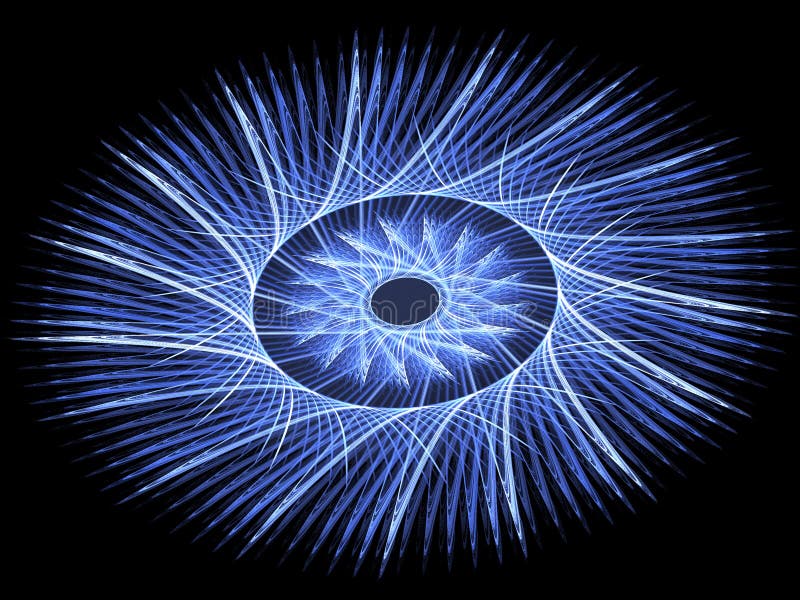 Blue Pinwheel stock illustration. Illustration of shape - 2040940