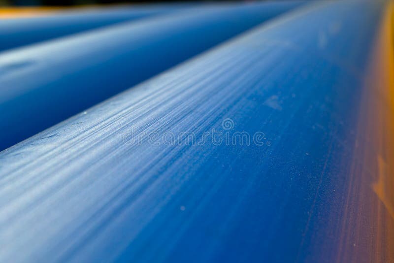 Blue Pipeline stock image. Image of deep, light, architecture - 14574557