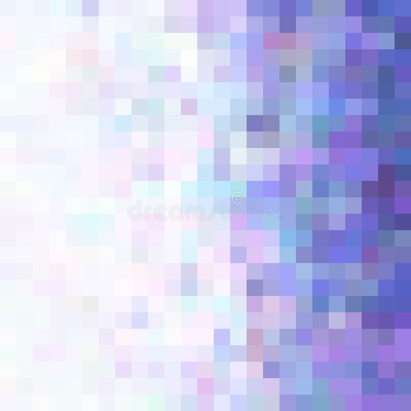 Blue Pixel Background. Design for Presentation Background. Eps 10 Stock ...