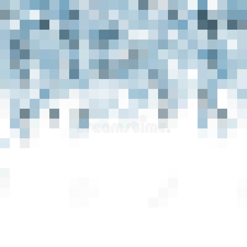 Blue Pixel Background. Design for Presentation Background. Eps 10 Stock ...