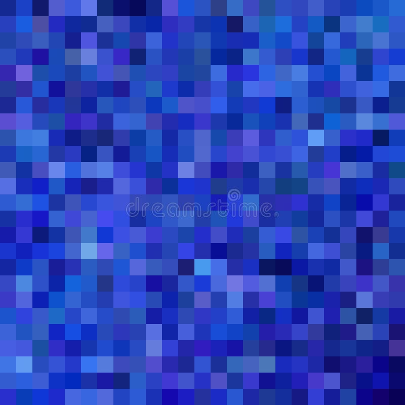 Blue Pixel Background. Design for Presentation Background. Eps 10 Stock ...